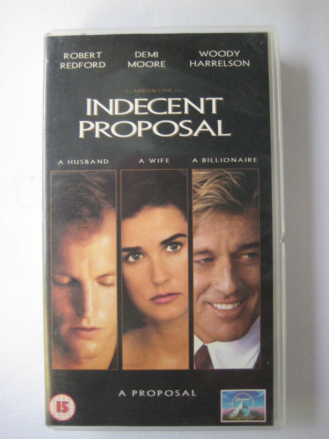 Indecent Proposal VHS PAL English 1993 - Etsy