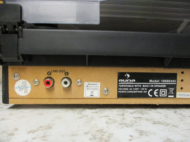 Turntable Record Deck Auna Stereo System - Etsy