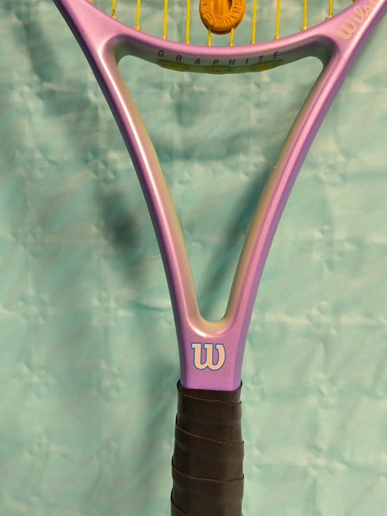 Wilson Staff Vintage Tennis Racket - Etsy