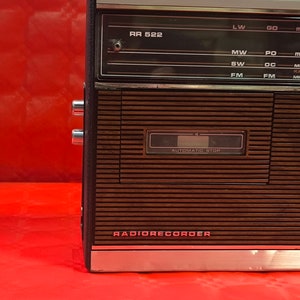 Vintage Philips Radio Cassette Player 1970 - Etsy