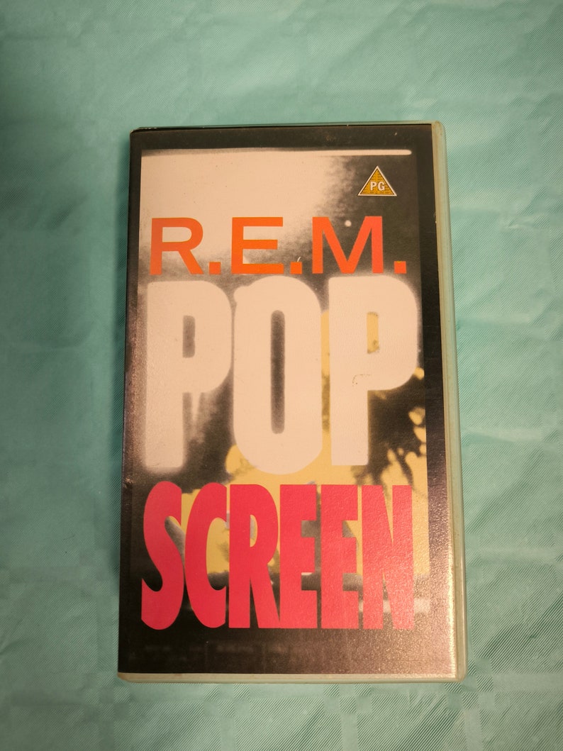 REM Pop Screen VHS - Etsy