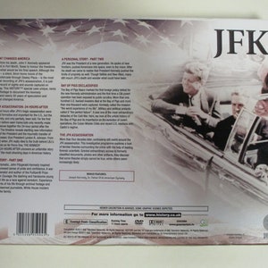 JFK the True Story Behind America's 35th President DVD Boxed Set - Etsy