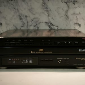 Vintage Sony 5 Disc Compact Disc Player - Etsy