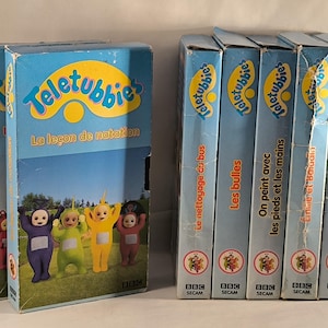Seven Teletubbies VHS Films in French Secam - Etsy