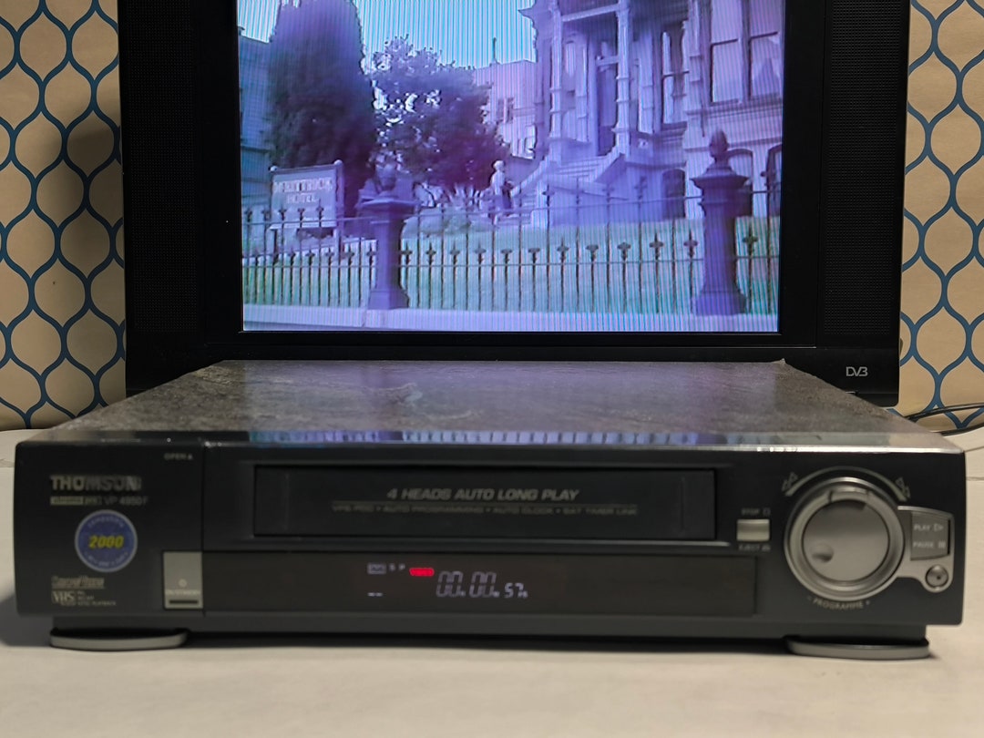 Video Cassette Recorder Thomson Vintage Retro - Etsy