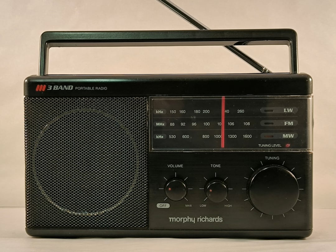Morphy Richards Portable 3 Band Radio Vintage Retro - Etsy