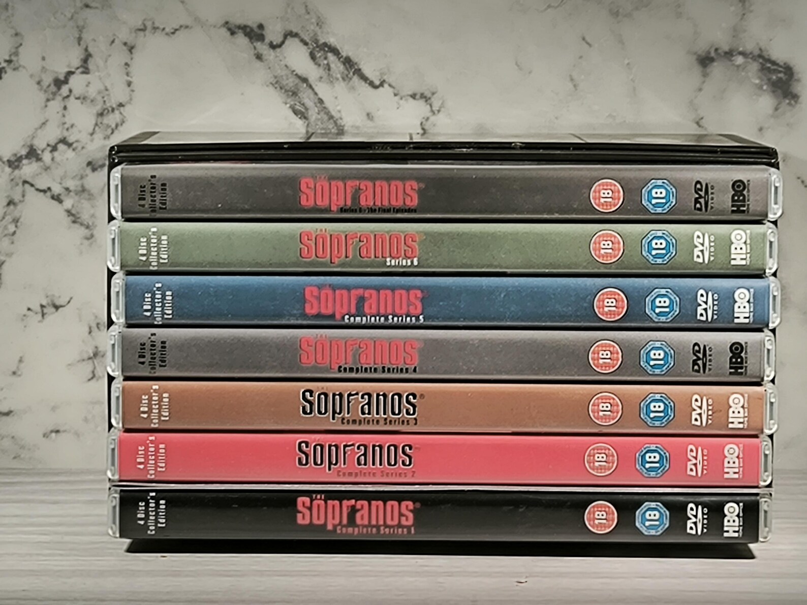 The Sopranos Complete Boxed Set Series 1 - 6 Dvd's - Etsy