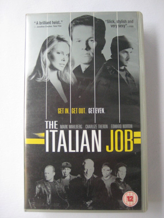The Italian Job VHS PAL English - Etsy