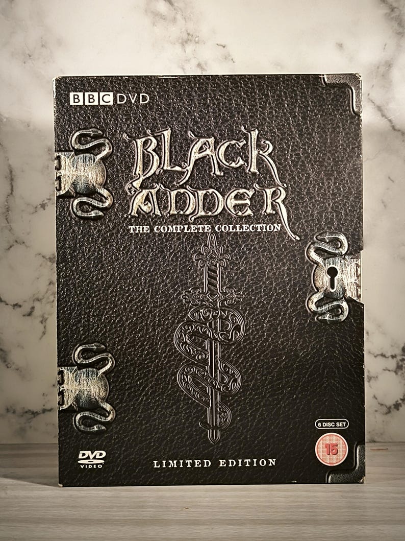 Black Adder the Complete Collection Limited Edition Dvd - Etsy