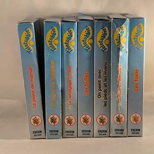Seven Teletubbies VHS Films in French Secam - Etsy