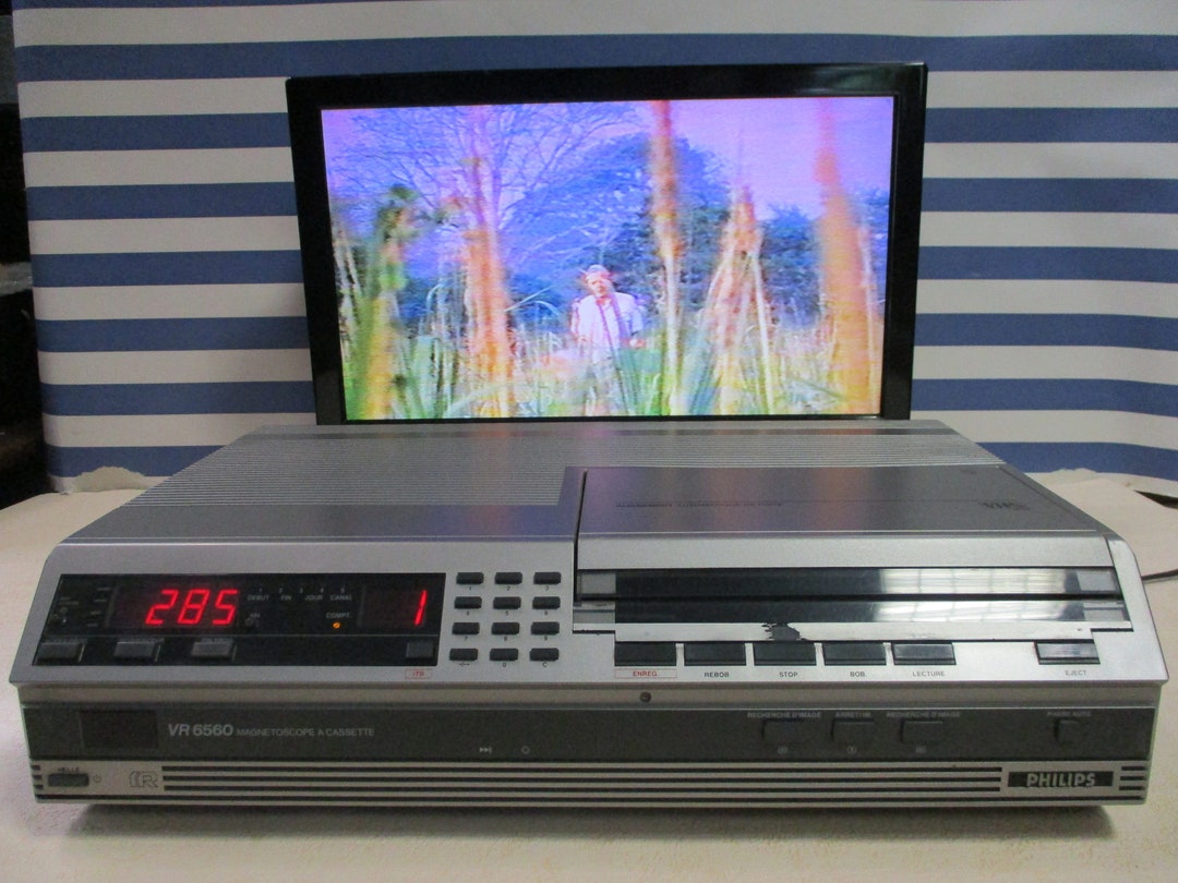 Magnétoscope Philips VR 6560 - Etsy France