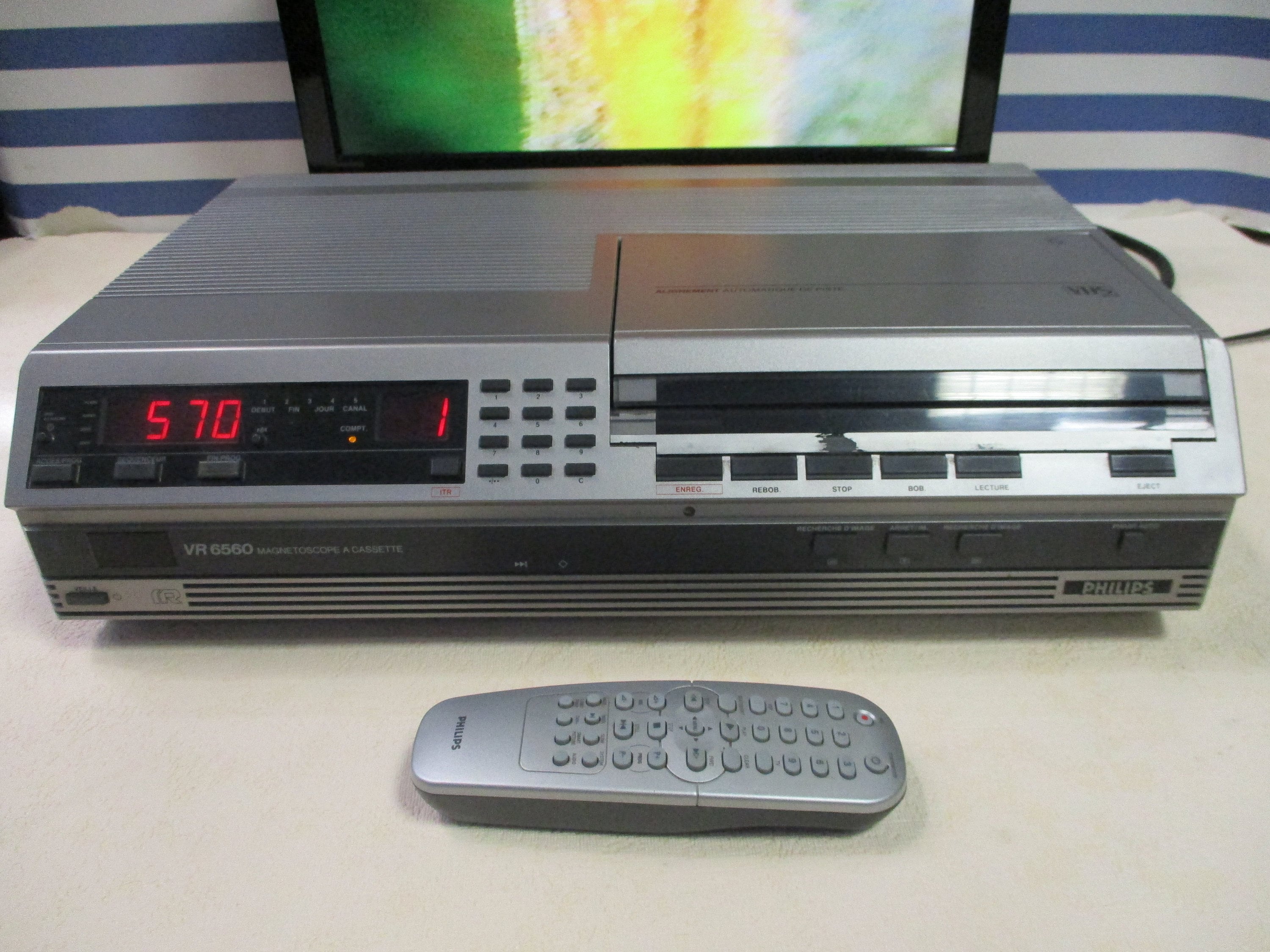 Magnétoscope Philips VR 6560 - Etsy France