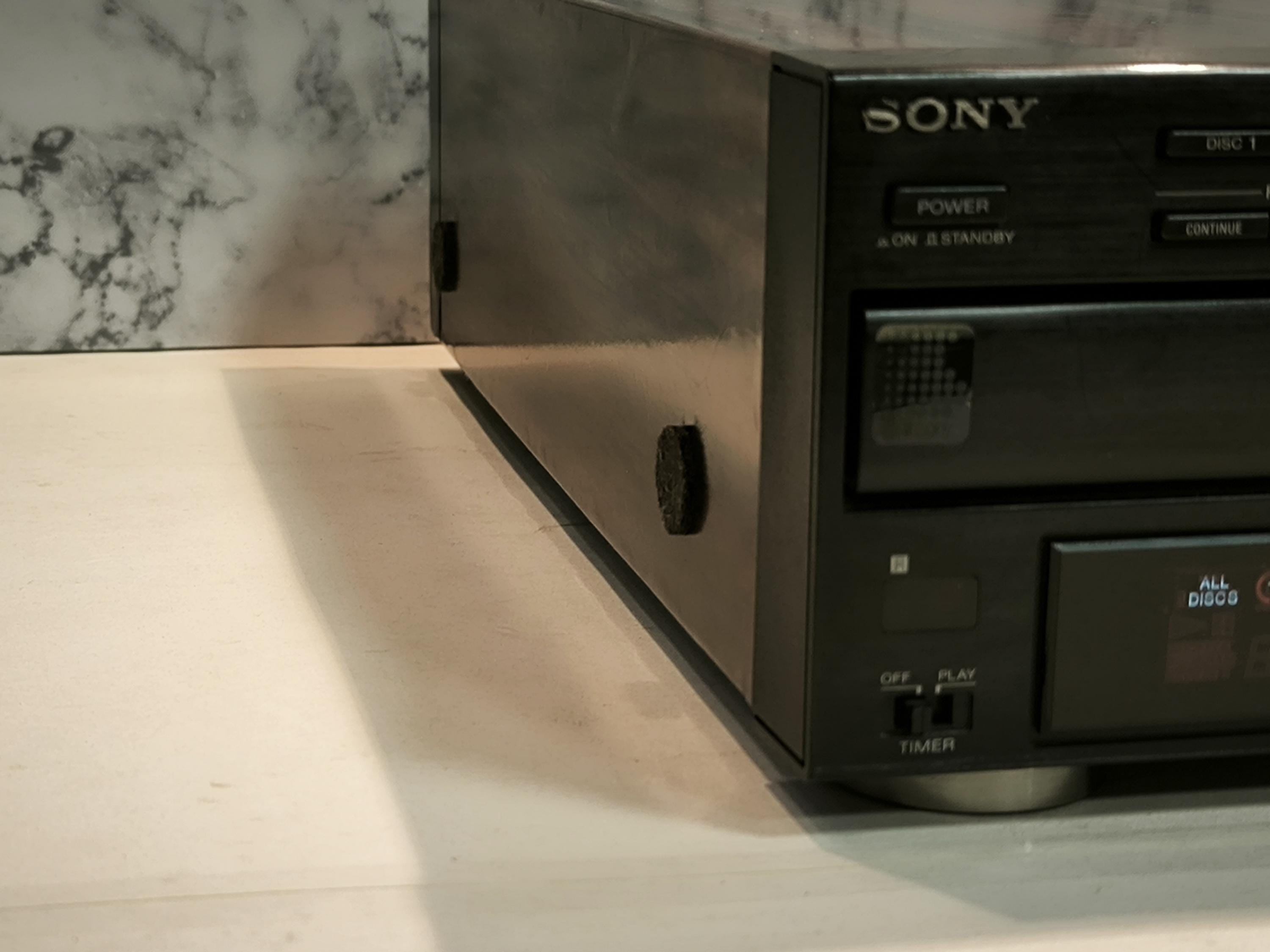 Vintage Sony 5 Disc Compact Disc Player - Etsy