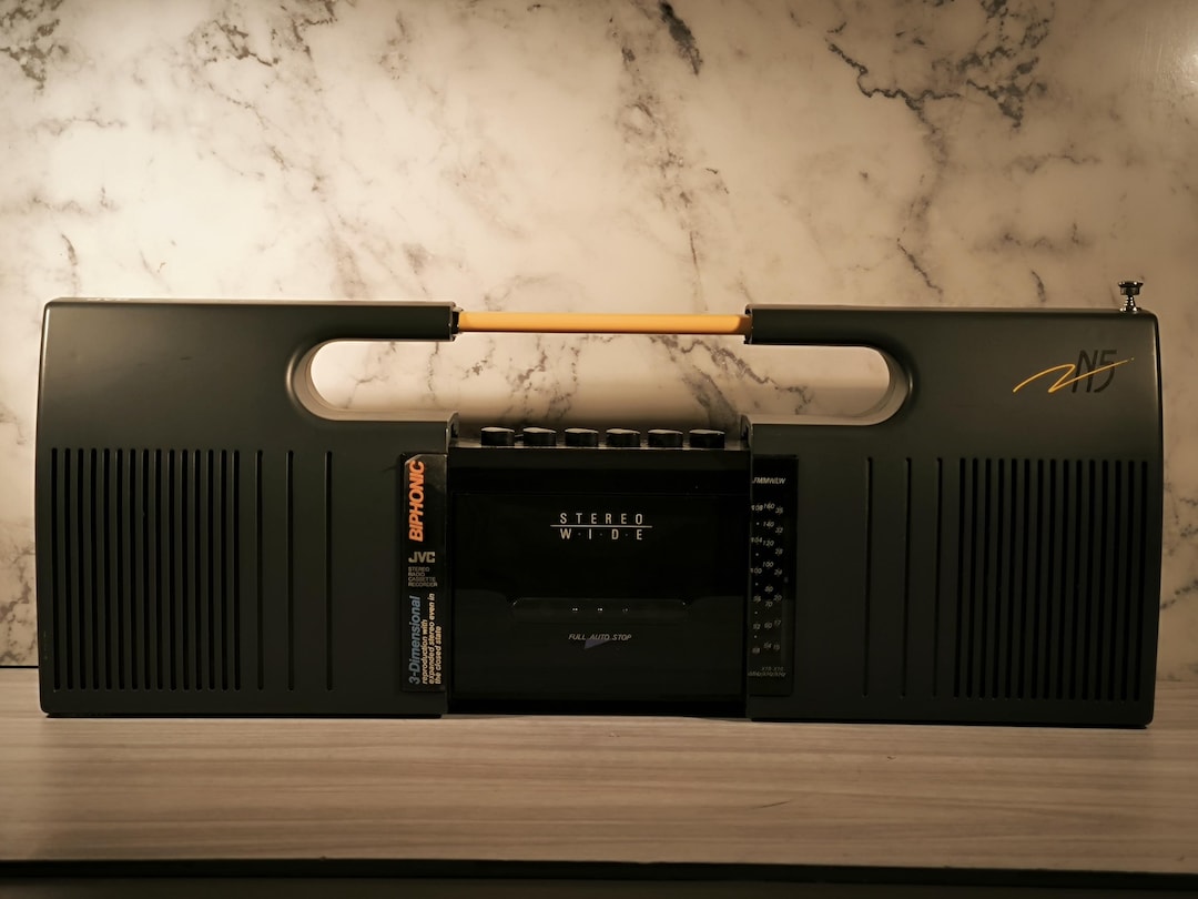 Vintage JVC Radio Cassette Recorder RC-N5 - Etsy
