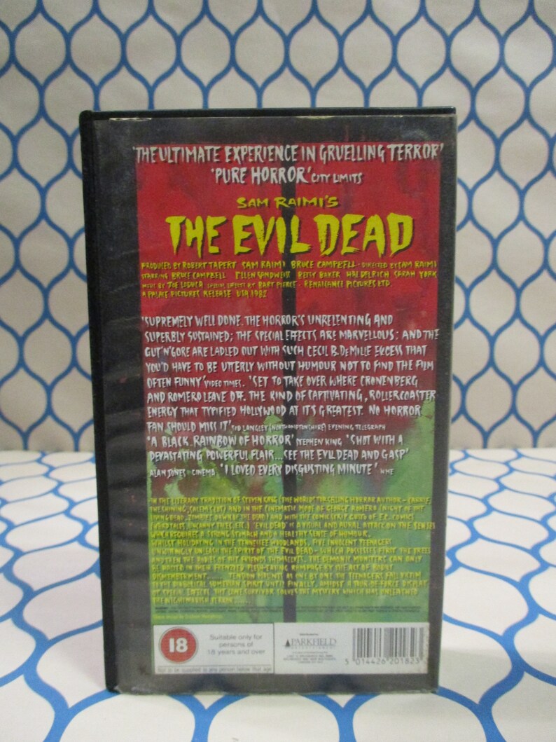 Evil Dead VHS - Etsy