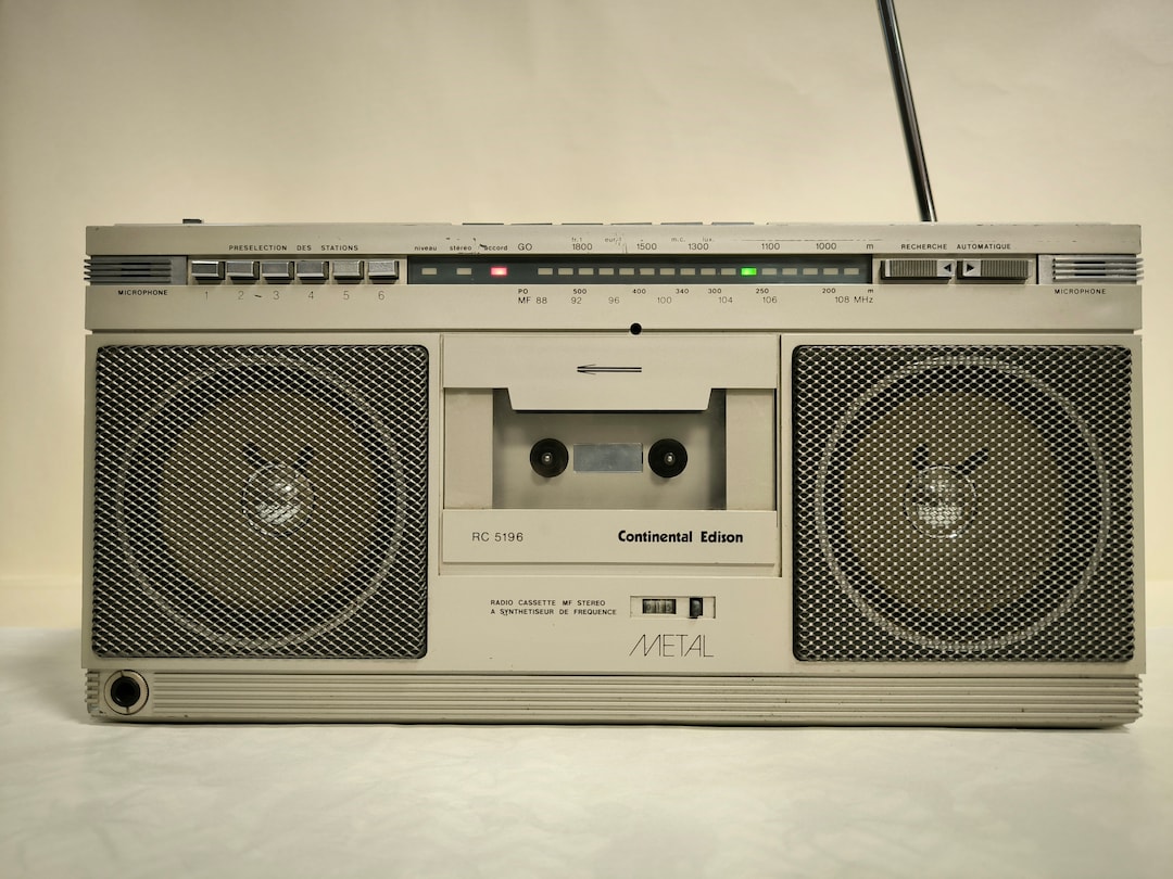 Radio Cassette Recorder Continental Edison RC 5195 Ghetto Blaster Boom ...