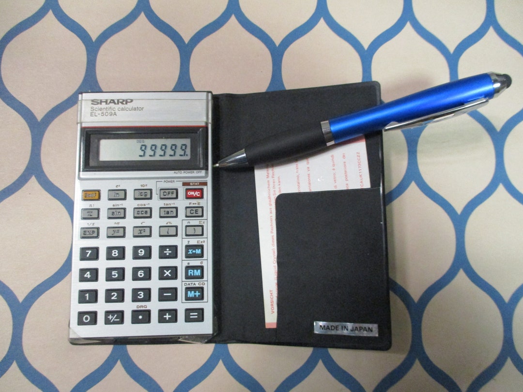 Sharp EL-509A Scientific Calculator - Etsy