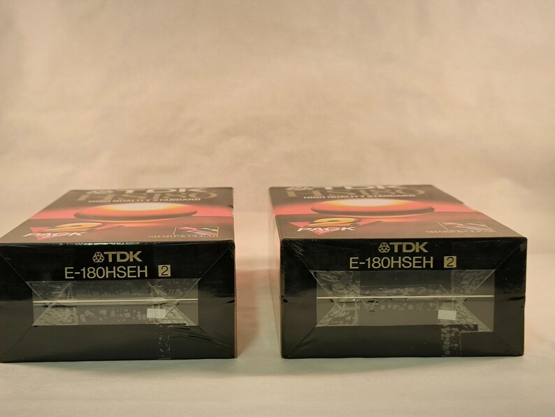 TDK HS 180 VHS Blanks Cassettes - Etsy