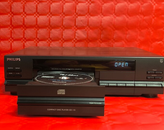 Philips Compact Disc Player Separates Vintage - Etsy