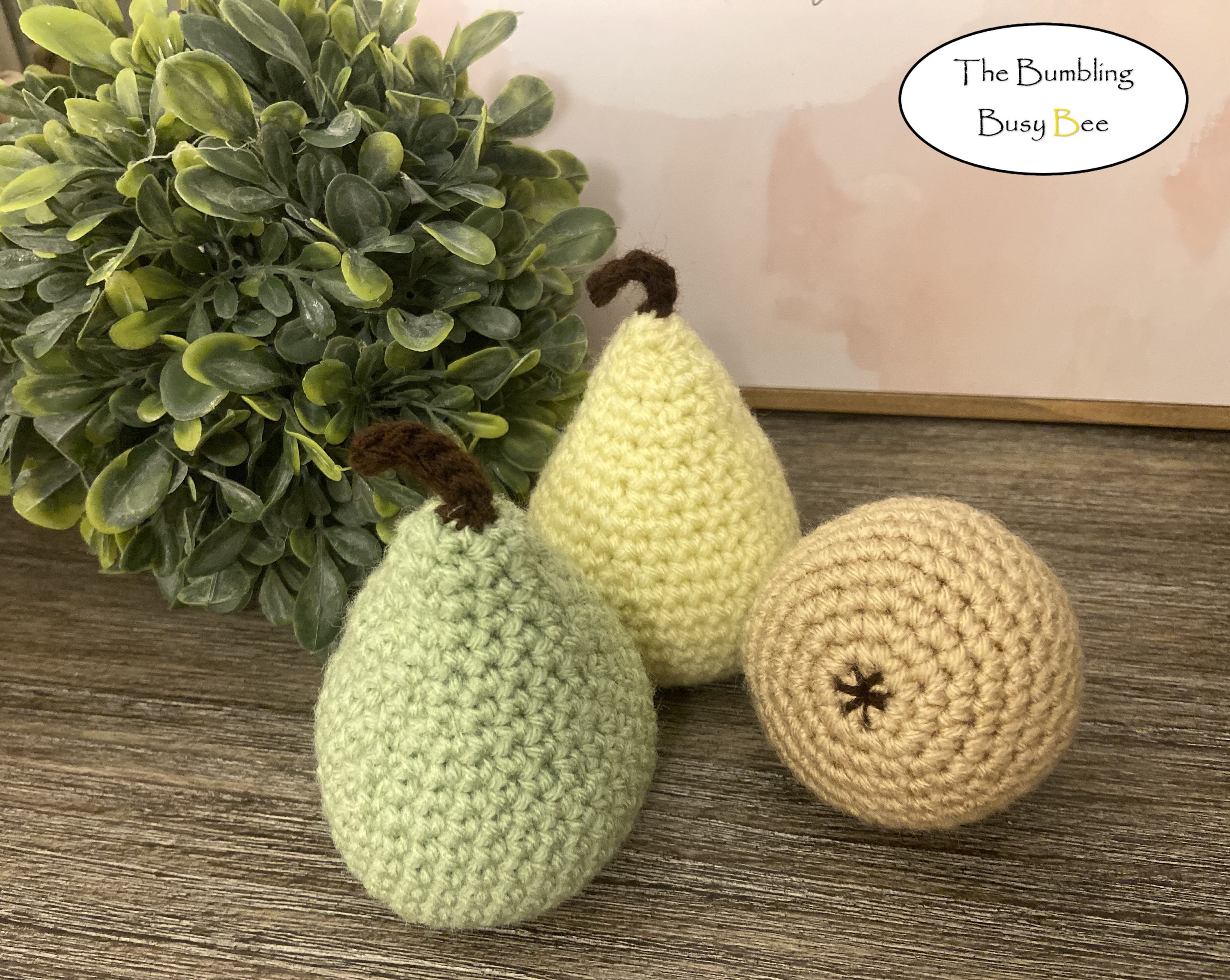 PEAR Crochet Pattern- Digital PDF Instant Download - Etsy