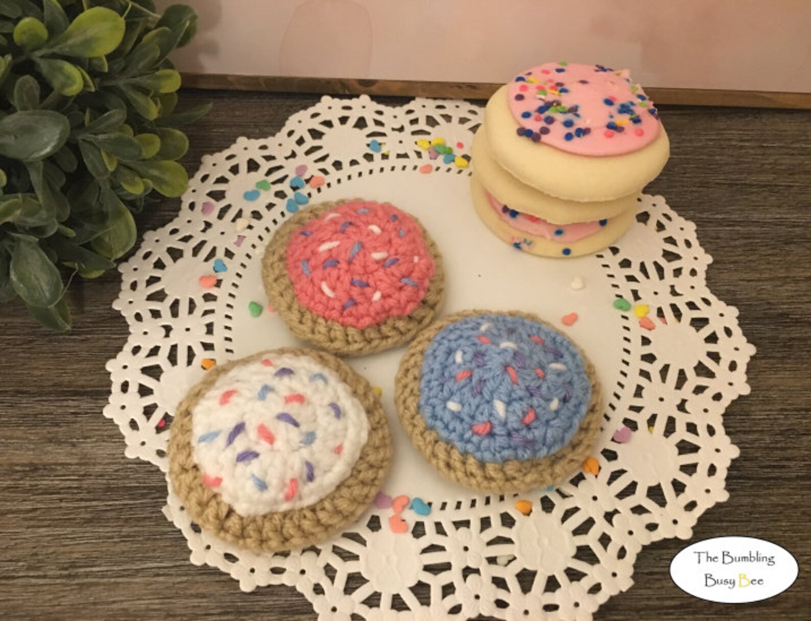 FROSTED SUGAR COOKIES Crochet Pattern -digital Pdf Instant Download ...