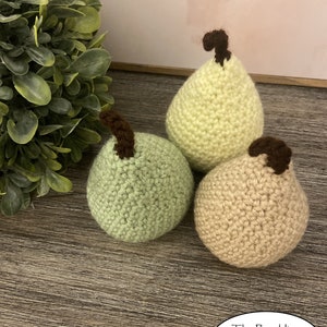 PEAR Crochet Pattern- Digital PDF Instant Download - Etsy