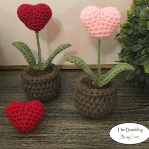 HEART PLANT Crochet Pattern- Digital Pdf Instant Download - Etsy