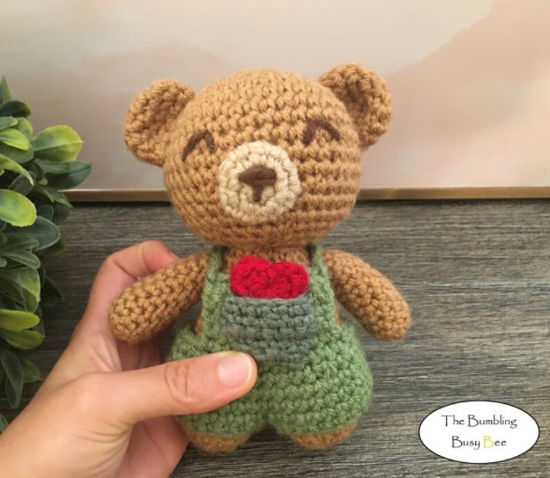 ARTHUR and MAY the BEARS Crochet Pattern including Mini - Etsy