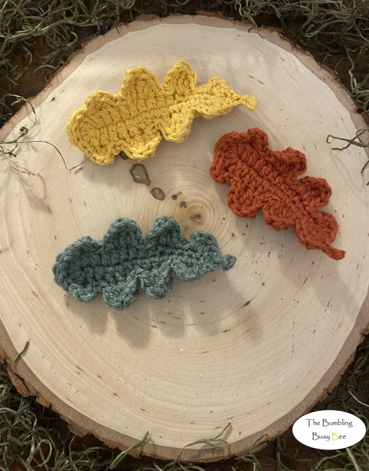 FALL LEAVES / FOLIAGE Crochet Pattern Digital Pdf Instant - Etsy