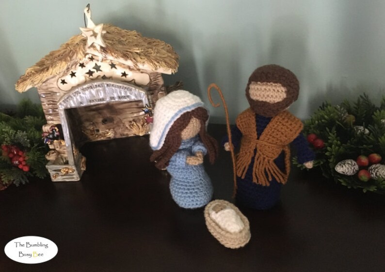 HOLY FAMILY NATIVITY Crochet Pattern- Digital Pdf Instant Download - Etsy