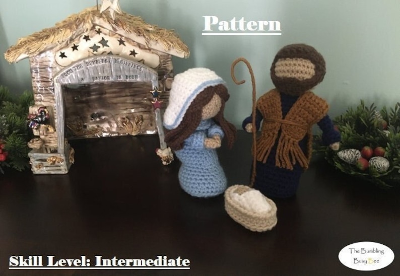 HOLY FAMILY NATIVITY Crochet Pattern- Digital Pdf Instant Download - Etsy