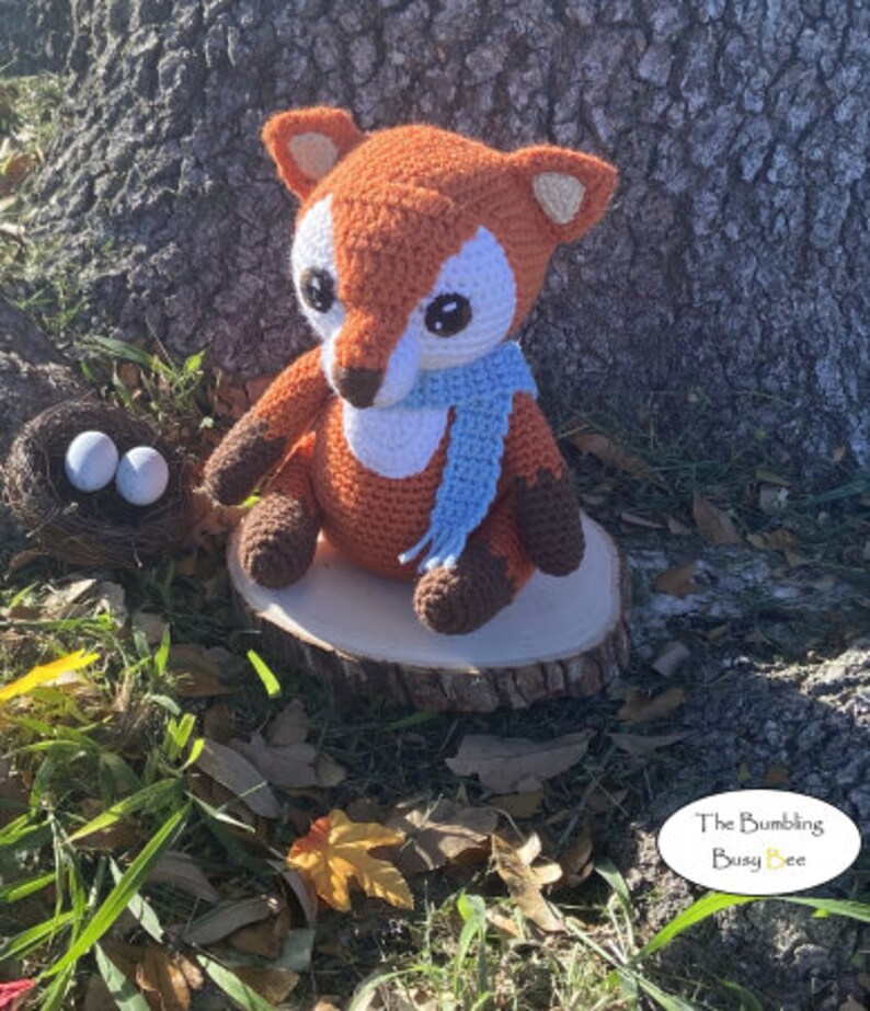 FREYA THE FOX Crochet Pattern- Digital Pdf Instant Download - Etsy