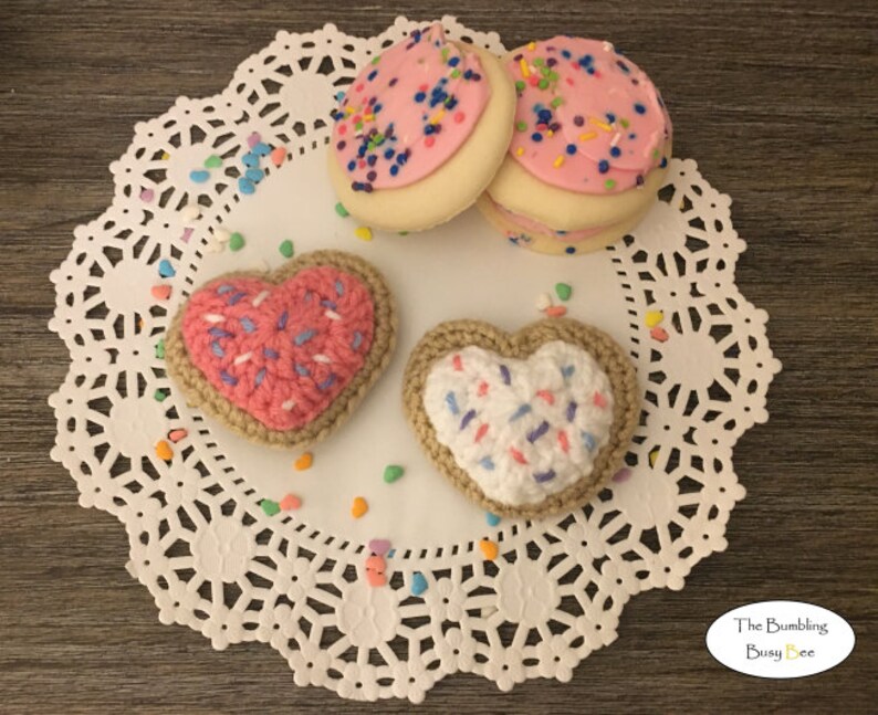 FROSTED SUGAR COOKIES Crochet Pattern -digital Pdf Instant Download ...