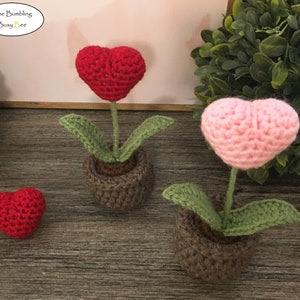 HEART PLANT Crochet Pattern- Digital Pdf Instant Download - Etsy