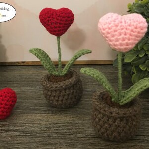 HEART PLANT Crochet Pattern- Digital Pdf Instant Download - Etsy