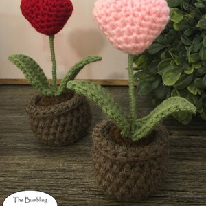 HEART PLANT Crochet Pattern- Digital Pdf Instant Download - Etsy