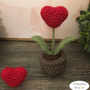HEART PLANT Crochet Pattern- Digital Pdf Instant Download - Etsy