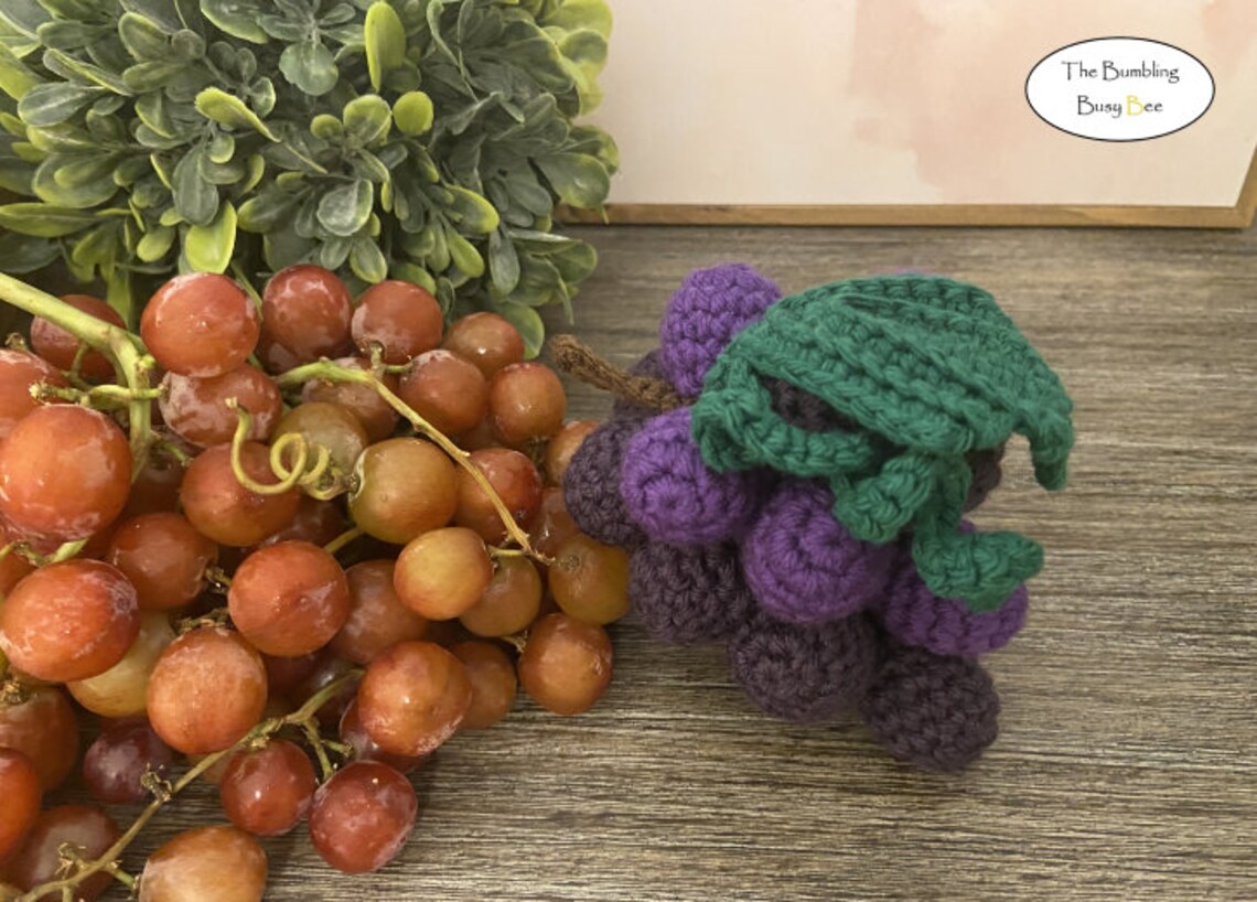 GRAPES Crochet Pattern - Digital PDF Instant Download - Etsy