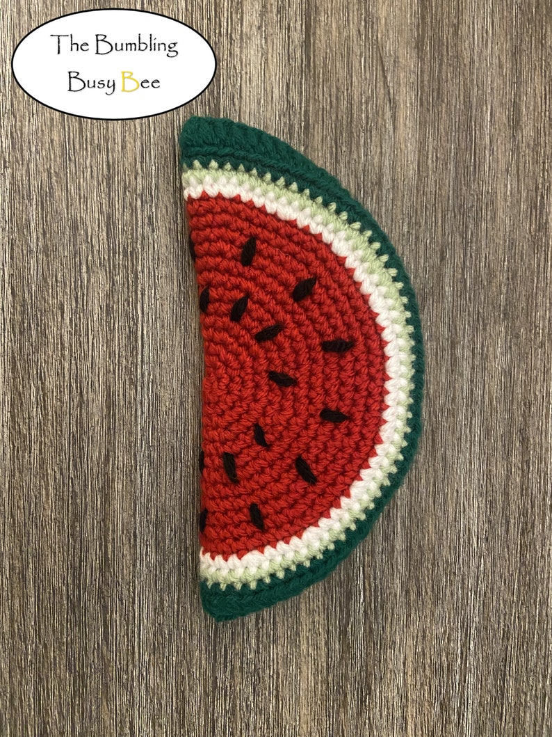 WATERMELON Crochet Pattern- Digital PDF Instant Download - Etsy