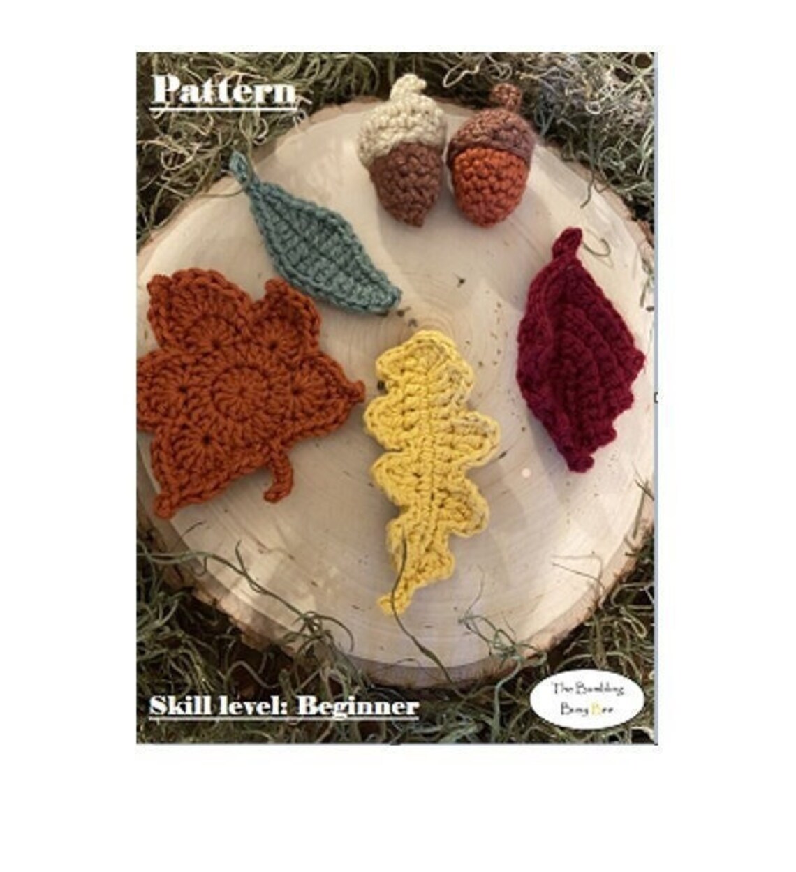 FALL LEAVES / FOLIAGE Crochet Pattern Digital Pdf Instant - Etsy