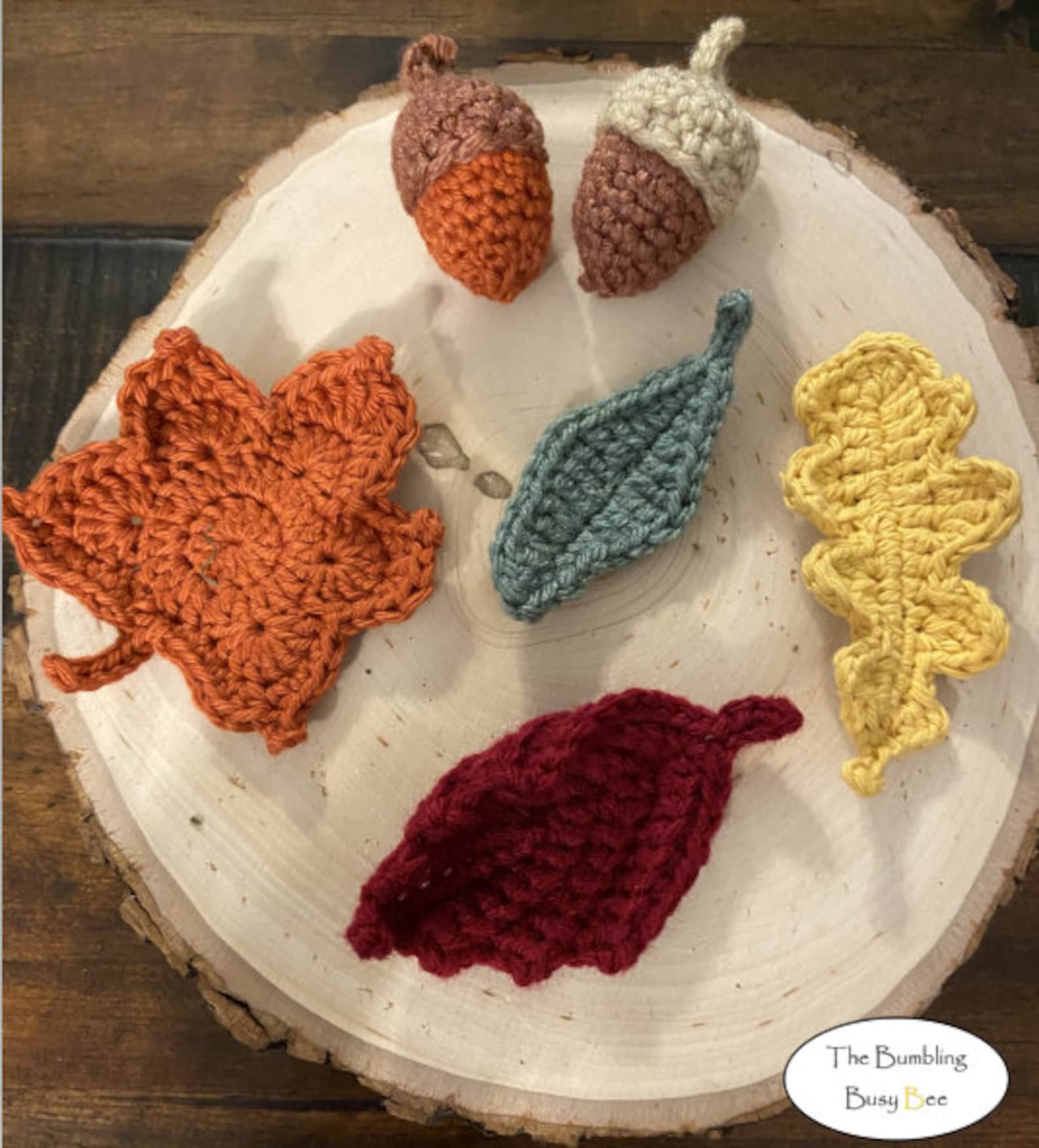 FALL LEAVES / FOLIAGE Crochet Pattern Digital Pdf Instant - Etsy