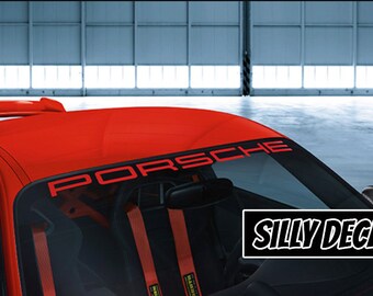 Porsche Logo Banner - Etsy UK