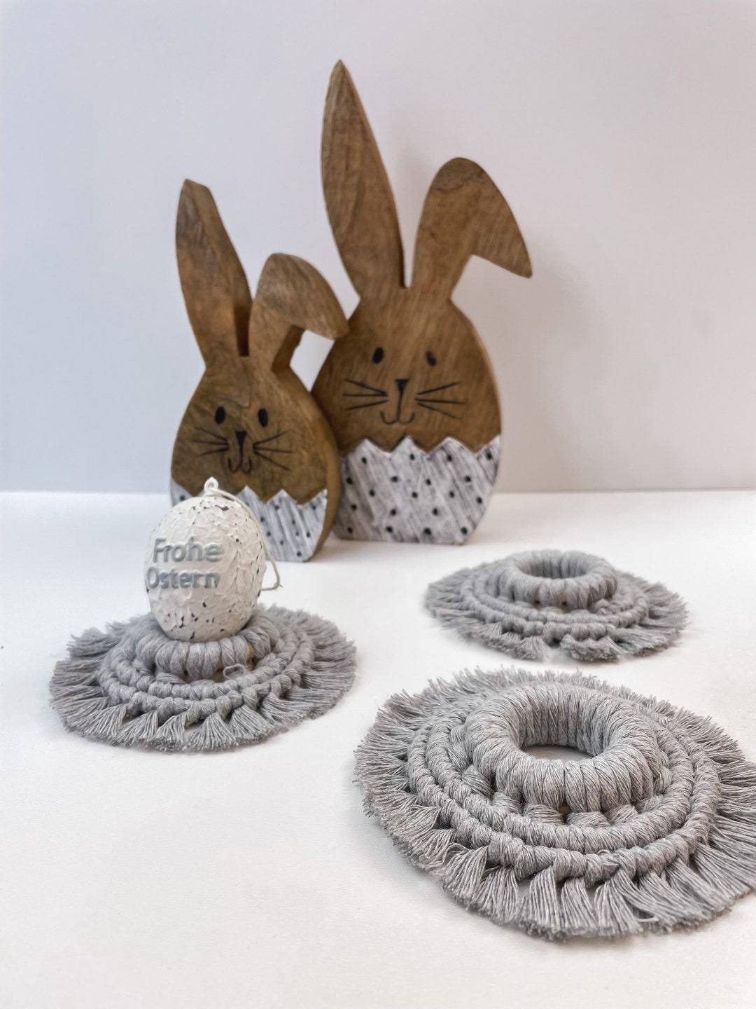 Macrame Egg Cups for a Perfect Breakfast - Etsy