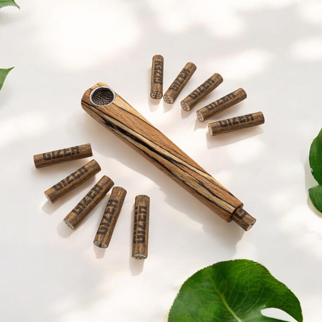 Calumet® Onepiece - Wooden Pipe With Activated Carbon Filter - Four ...