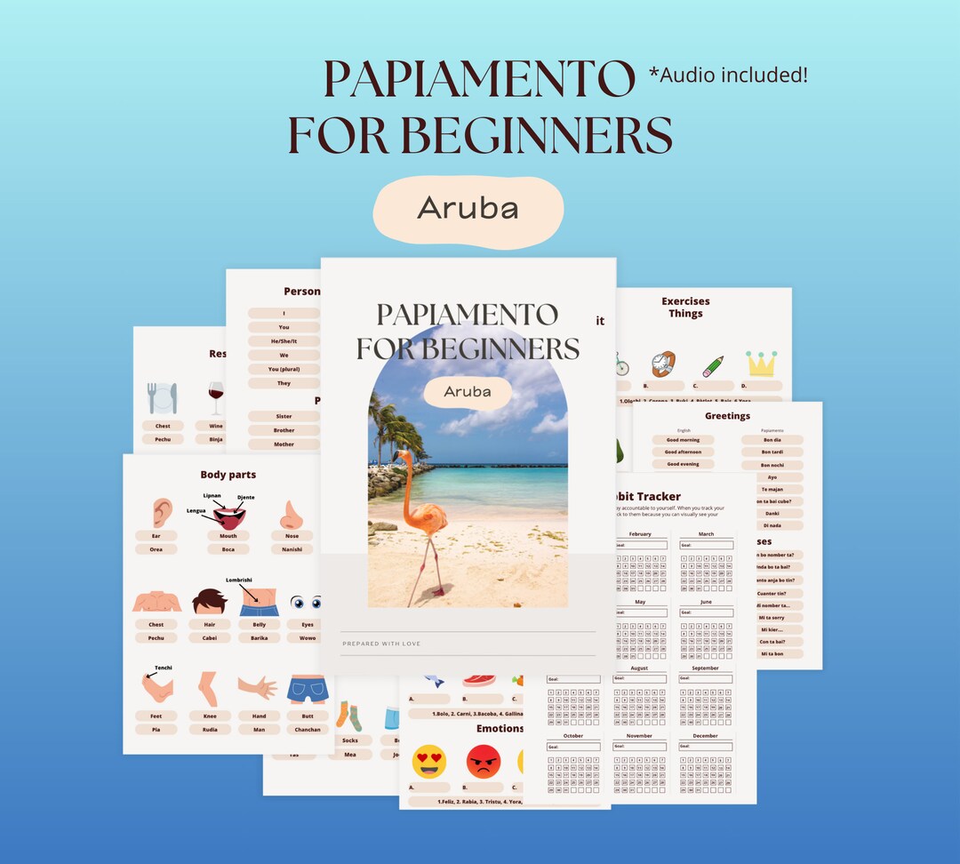 Papiamento for Beginners Aruba - Etsy