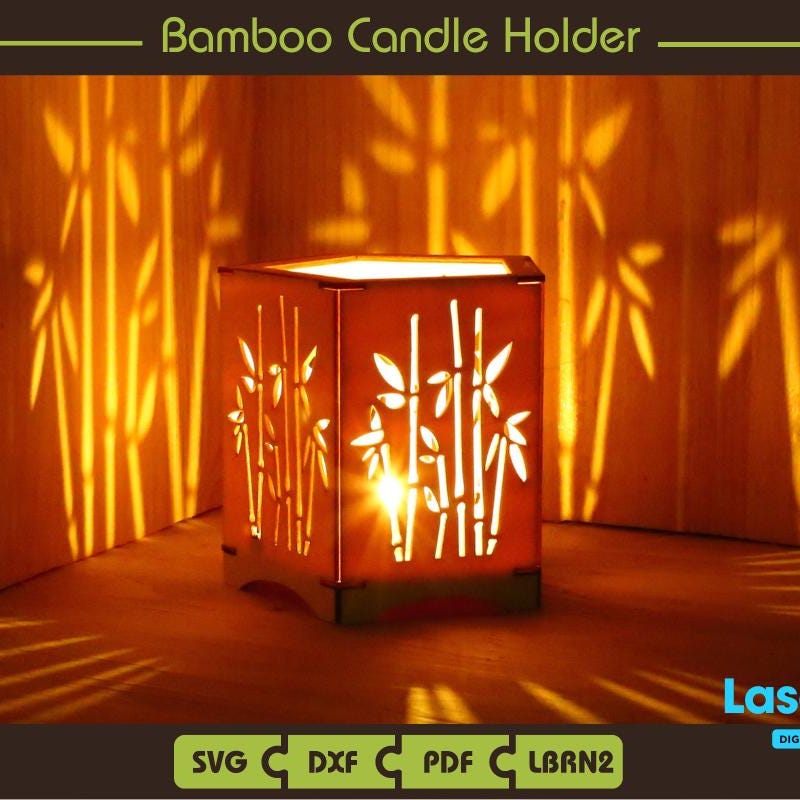 Bamboo Paper Lantern - Etsy