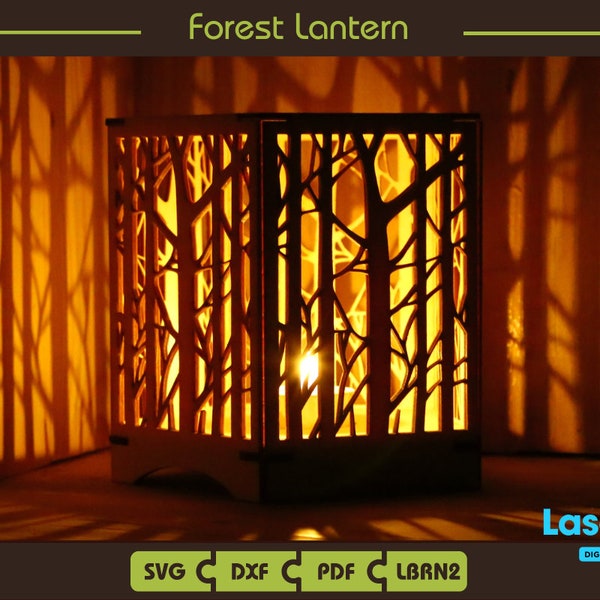 Forest Lantern - Etsy