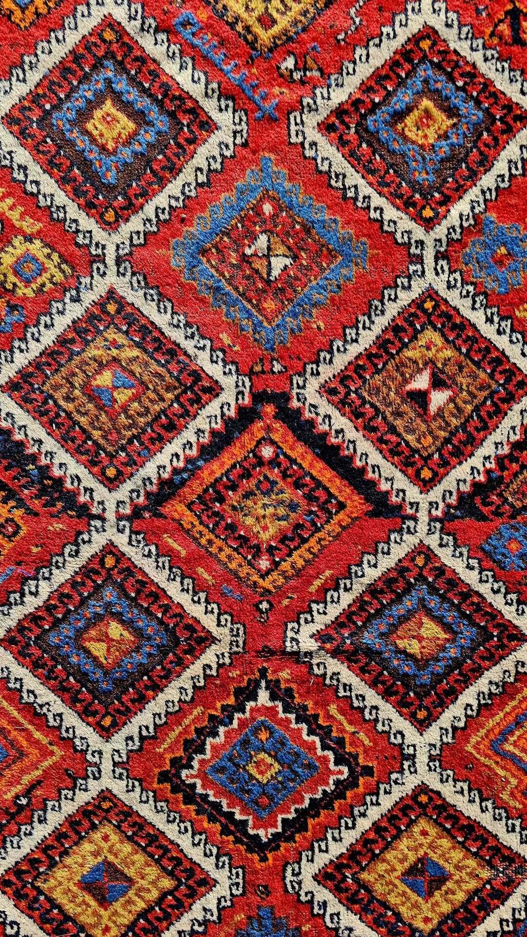 Antique Armenian Antep Rug Pre-1890's Antique Natural Dyes, Wool Pile ...