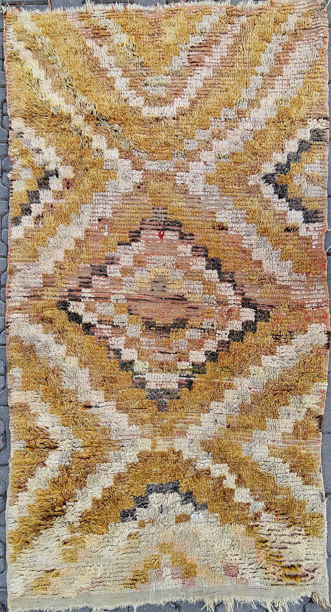 Antique Nigde Rug Pre-1890's Antique Natural Dyes, Wool Pile Legendary ...