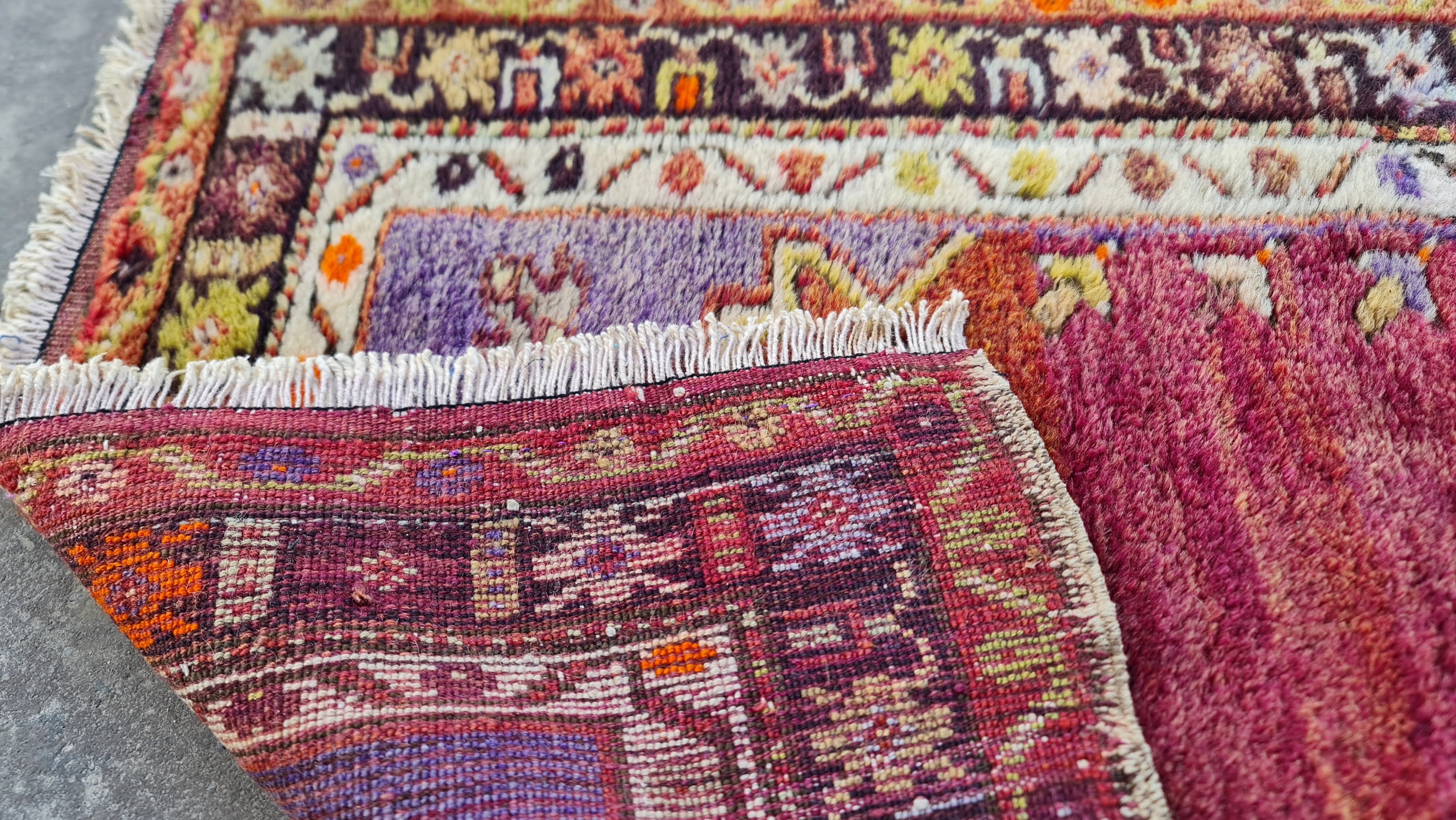 Antique Greek Rug 2'1'' X 3'4'' Ft, Armenian Fertek Rug,collection Rug ...